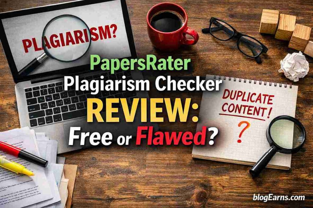 PaperRater Plagiarism Checker Review: Free or Flawed? - BlogEarns